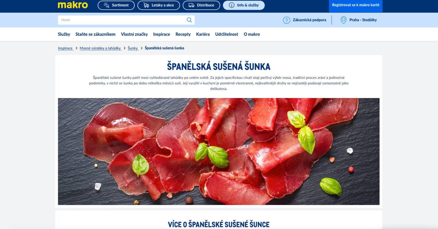 EL MERCADO DEL JAMÓN Y EL EMBUTIDO EN REPÚBLICA CHECA - Especialistas ...